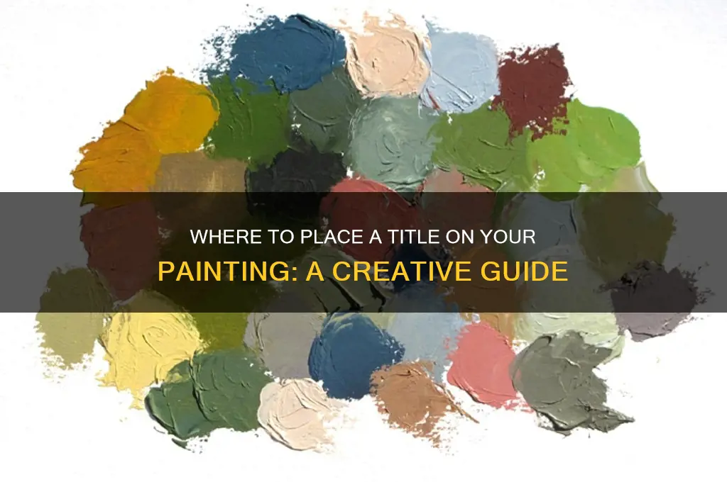 Where To Place A Title On Your Painting: A Creative Guide | CyPaint