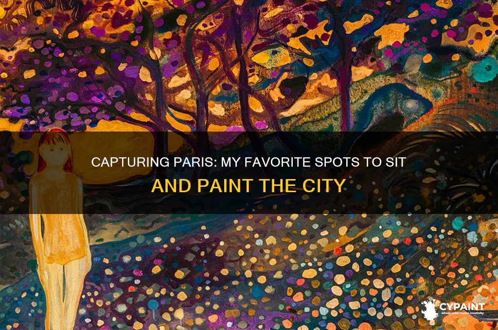 Capturing Paris: My Favorite Spots To Sit And Paint The City | CyPaint