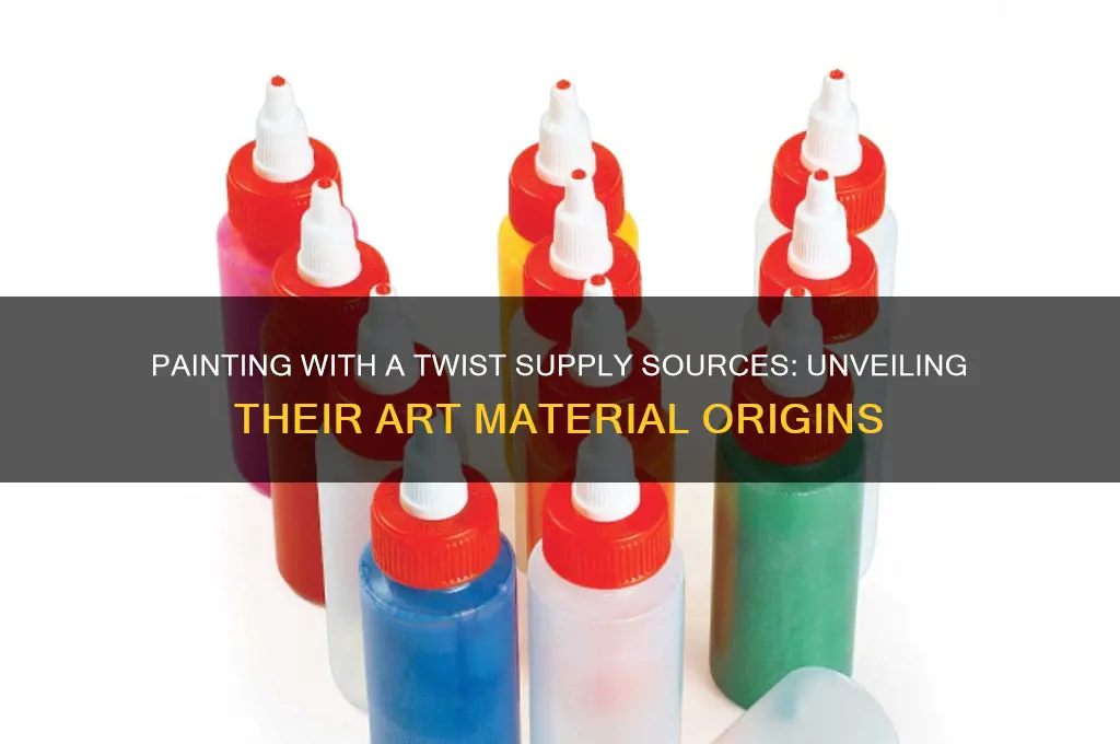 Painting With A Twist Supply Sources: Unveiling Their Art Material ...