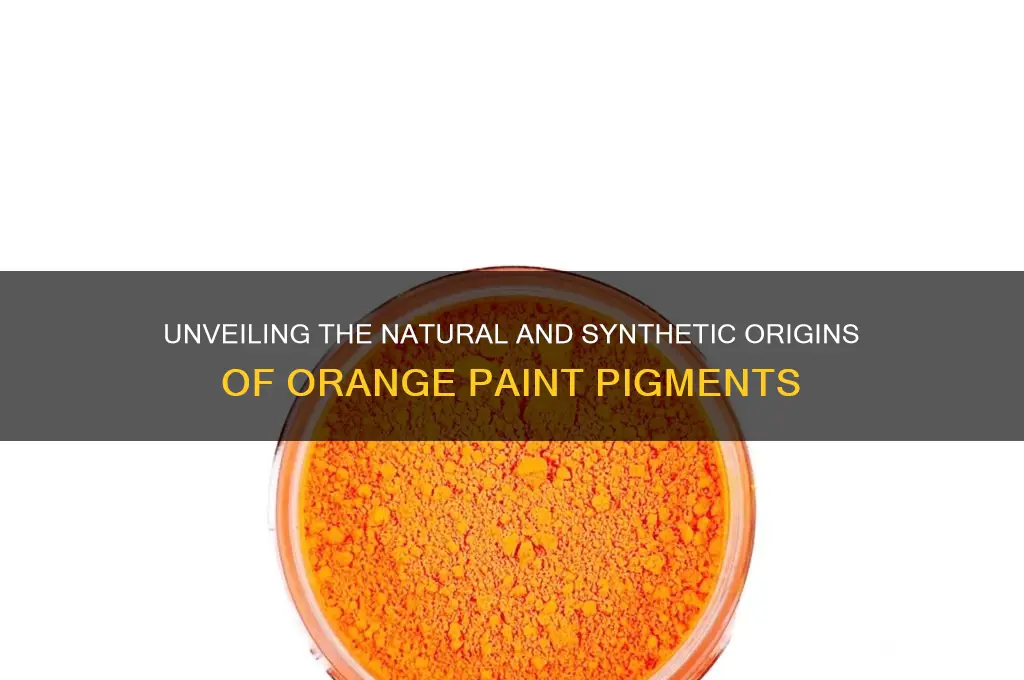 Unveiling The Natural And Synthetic Origins Of Orange Paint Pigments ...