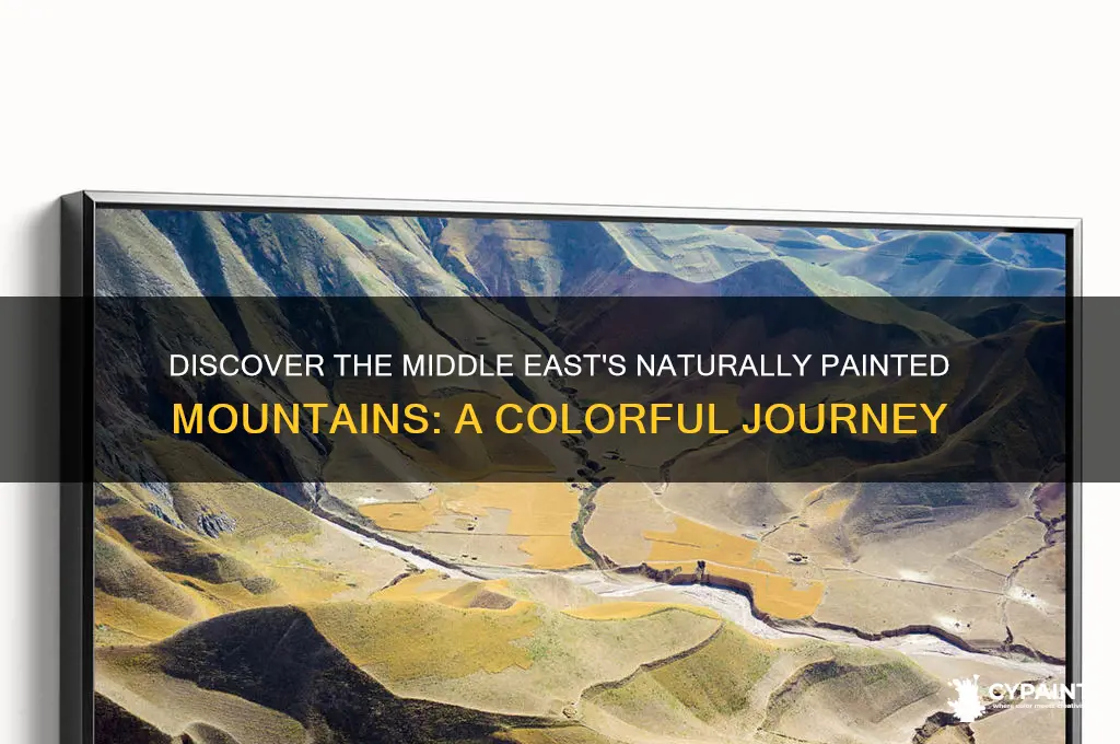 Discover The Middle East's Naturally Painted Mountains: A Colorful ...