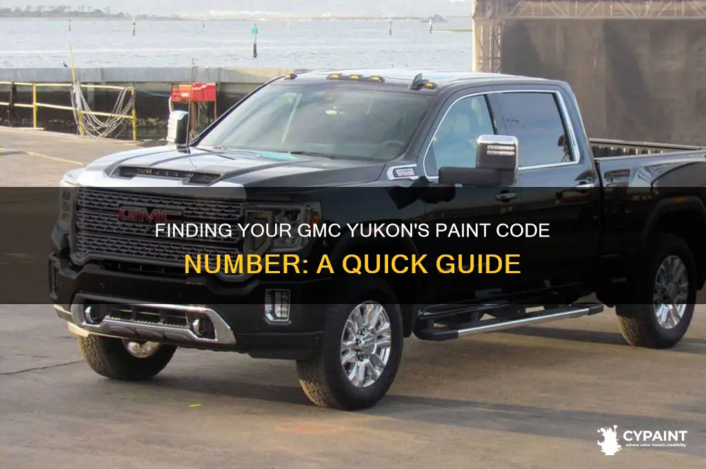 Finding Your Gmc Yukon's Paint Code Number: A Quick Guide | CyPaint