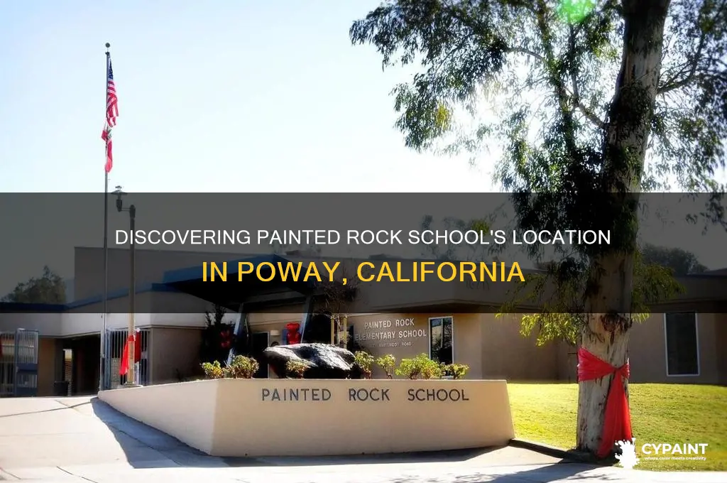 Discovering Painted Rock School's Location In Poway, California | CyPaint