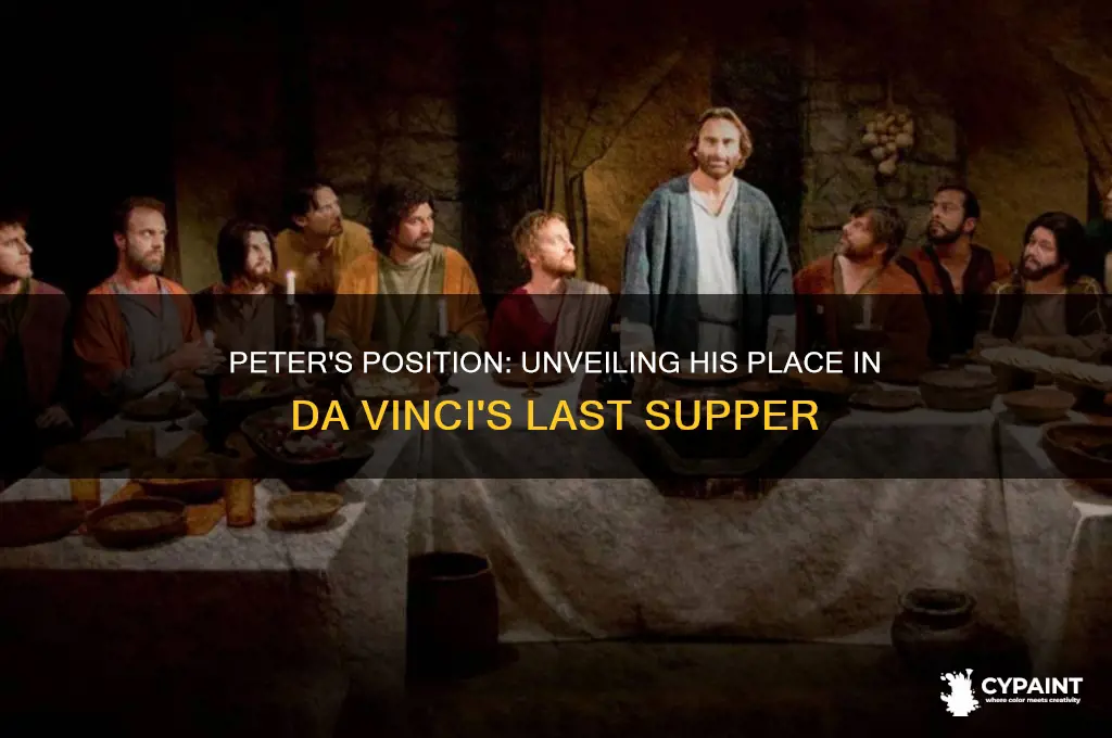 Peter's Position: Unveiling His Place In Da Vinci's Last Supper | CyPaint