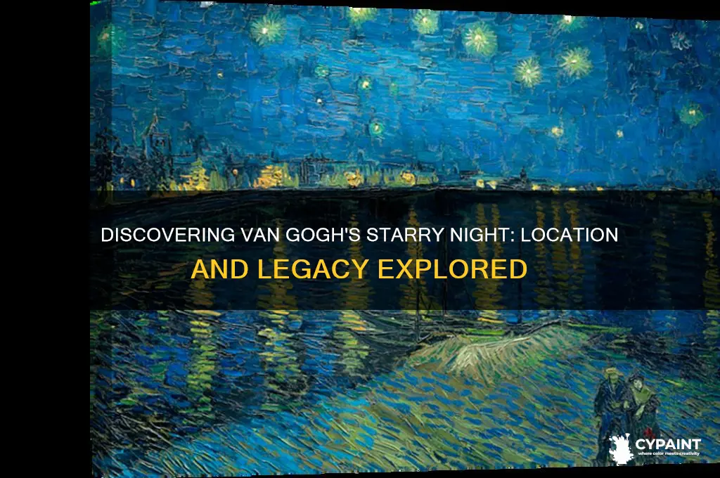 Discovering Van Gogh's Starry Night: Location And Legacy Explored | CyPaint