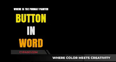 Locate The Format Painter Button In Microsoft Word: A Quick Guide | CyPaint