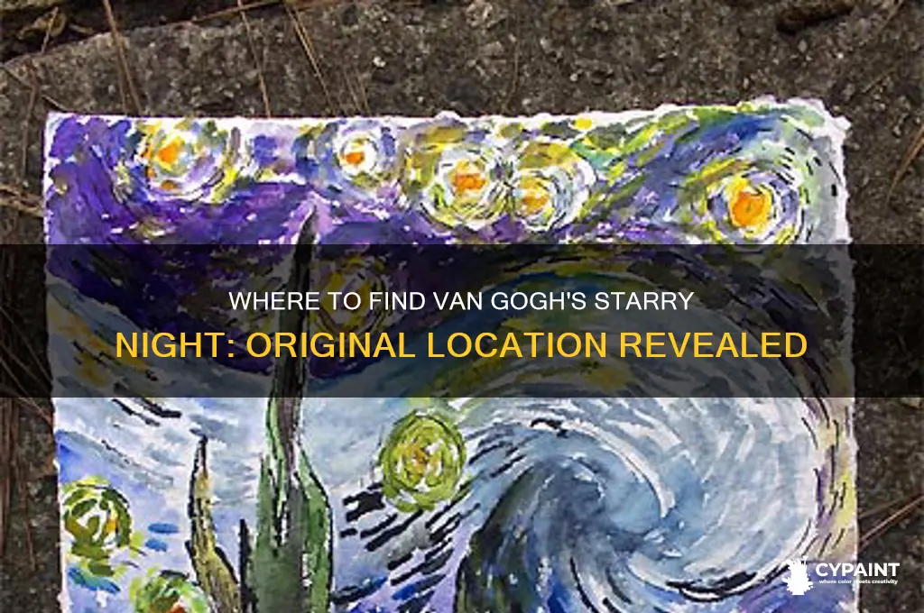 Where To Find Van Gogh's Starry Night: Original Location Revealed | CyPaint