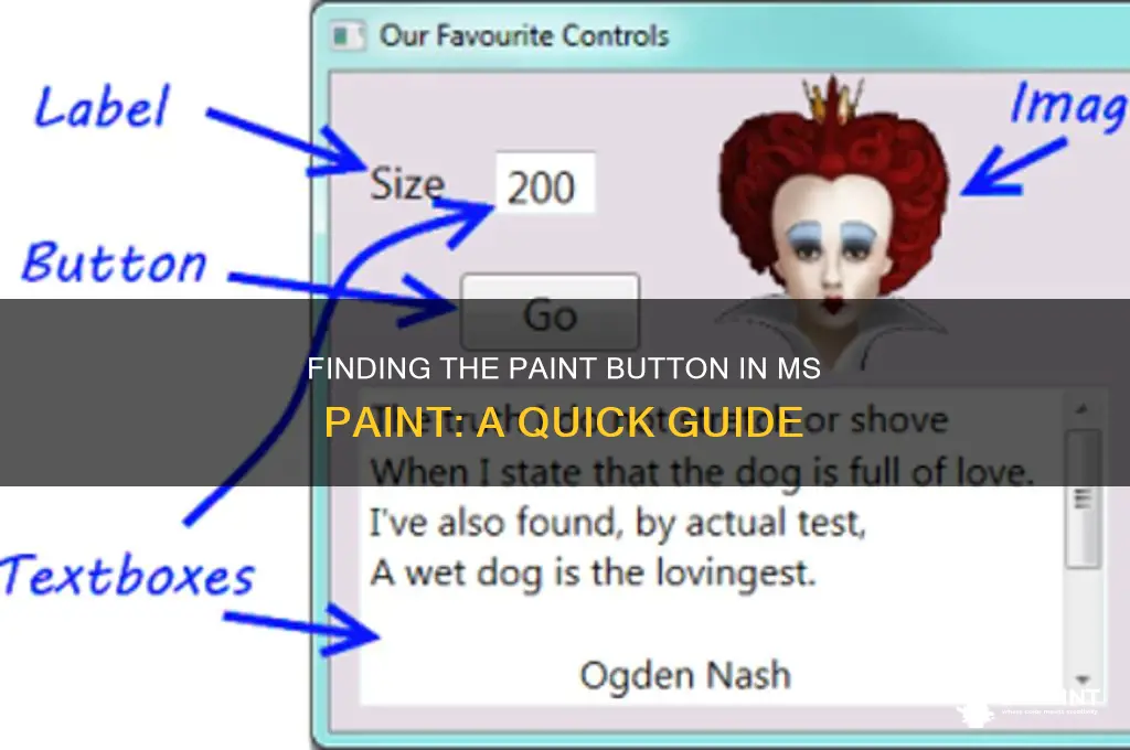 Finding The Paint Button In Ms Paint: A Quick Guide | CyPaint