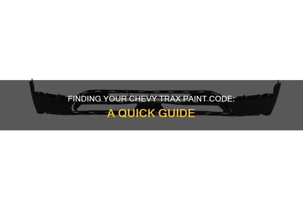 Finding Your Chevy Trax Paint Code: A Quick Guide | CyPaint