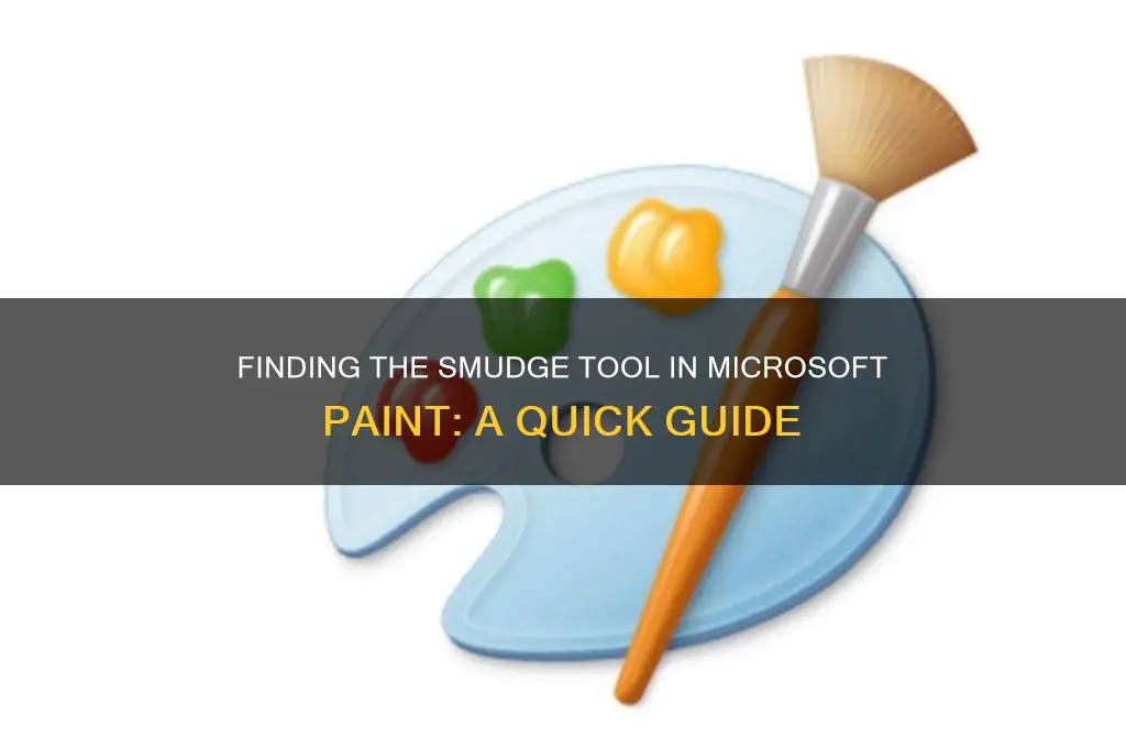 Finding The Smudge Tool In Microsoft Paint: A Quick Guide | CyPaint