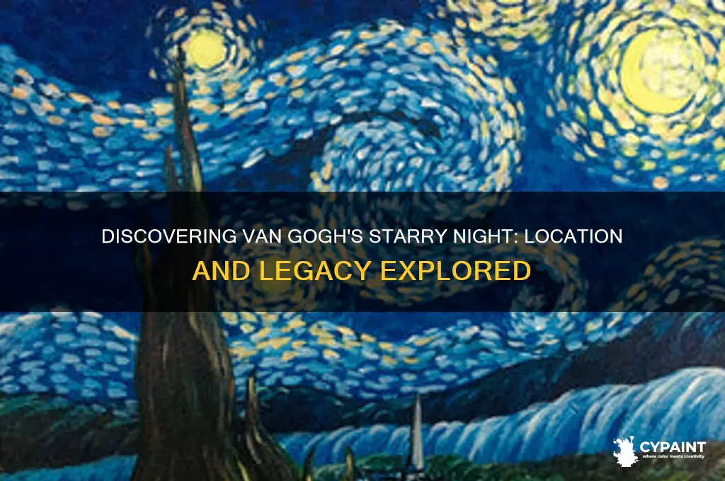 Discovering Van Gogh's Starry Night: Location And Legacy Explored | CyPaint