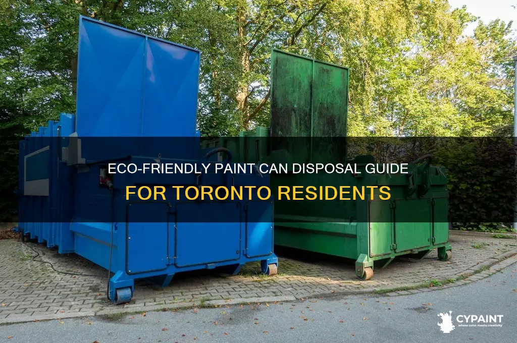 Eco-Friendly Paint Can Disposal Guide For Toronto Residents | CyPaint