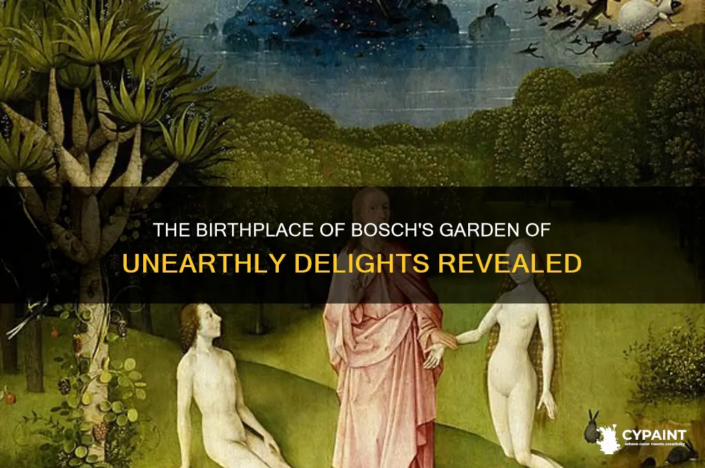 The Birthplace Of Bosch's Garden Of Unearthly Delights Revealed | CyPaint