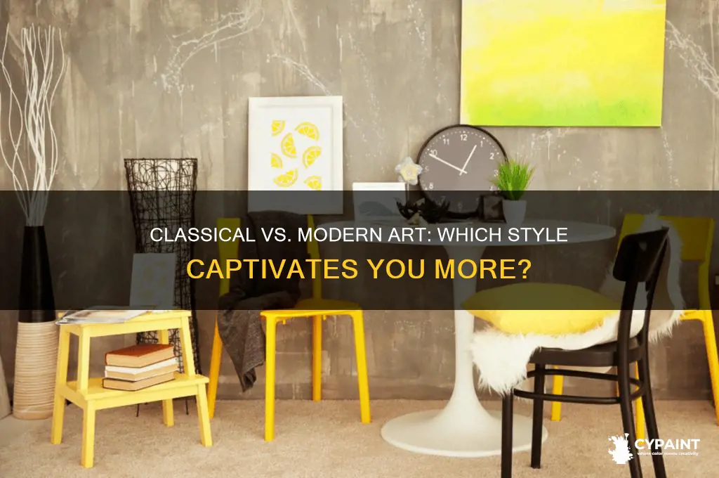 Classical Vs. Modern Art: Which Style Captivates You More? | CyPaint