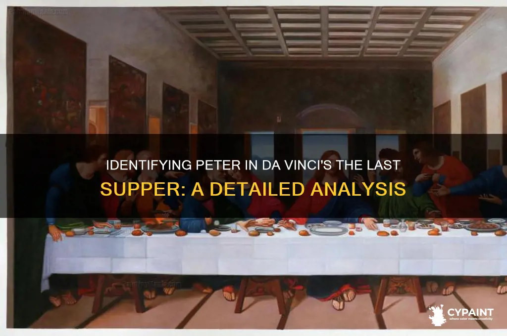 Identifying Peter In Da Vinci's The Last Supper: A Detailed Analysis ...