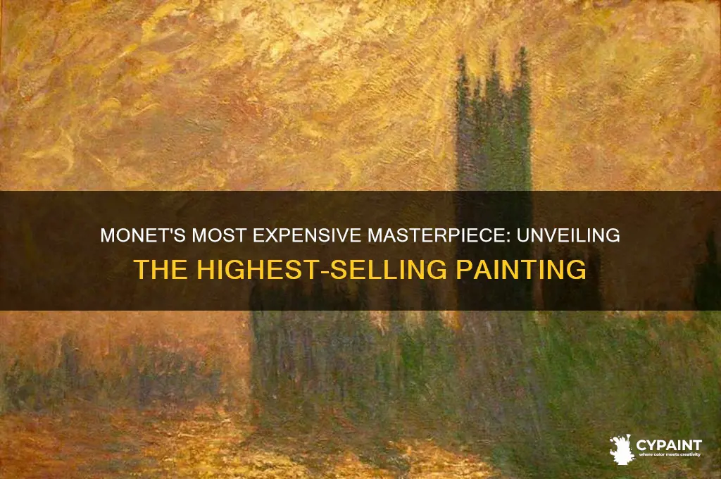 Monet's Most Expensive Masterpiece: Unveiling The Highest-Selling ...