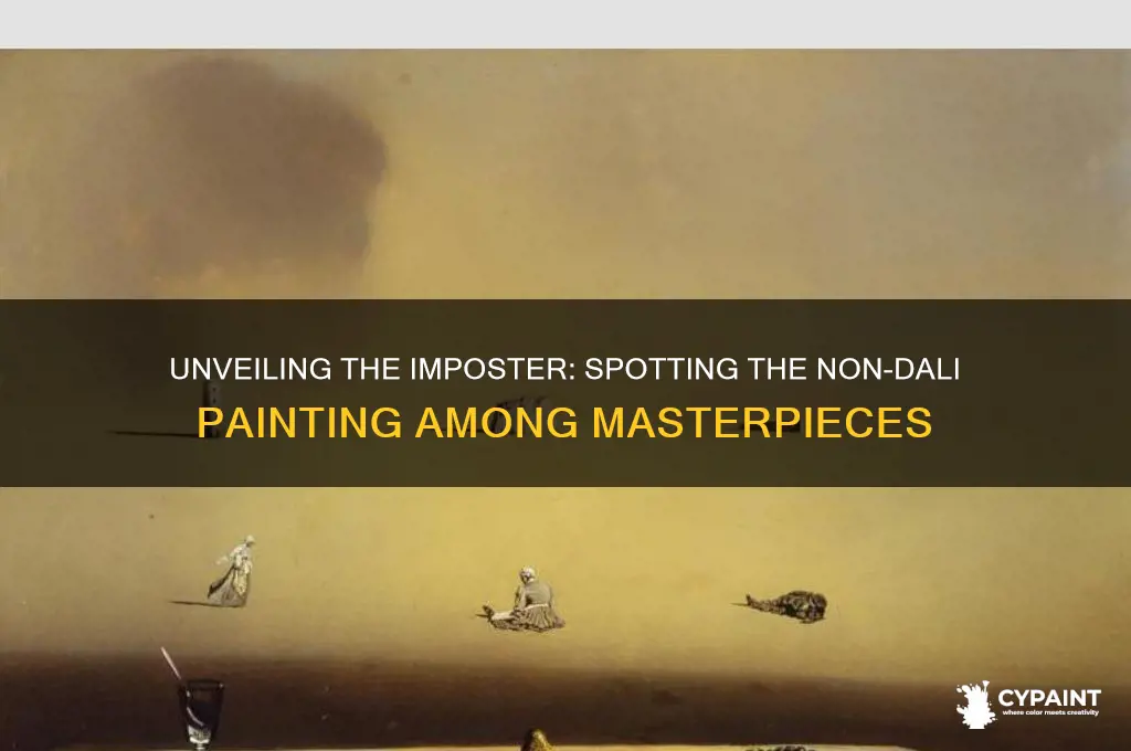 Unveiling The Imposter: Spotting The Non-Dali Painting Among ...