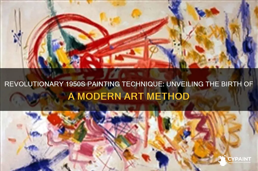 Revolutionary 1950S Painting Technique: Unveiling The Birth Of A Modern ...