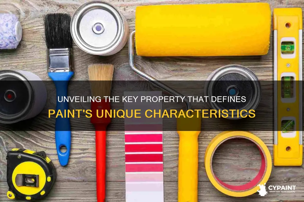 Unveiling The Key Property That Defines Paint's Unique Characteristics ...