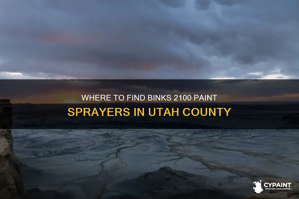 Where To Find Binks 2100 Paint Sprayers In Utah County | CyPaint