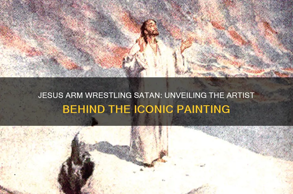 Jesus Arm Wrestling Satan: Unveiling The Artist Behind The Iconic ...