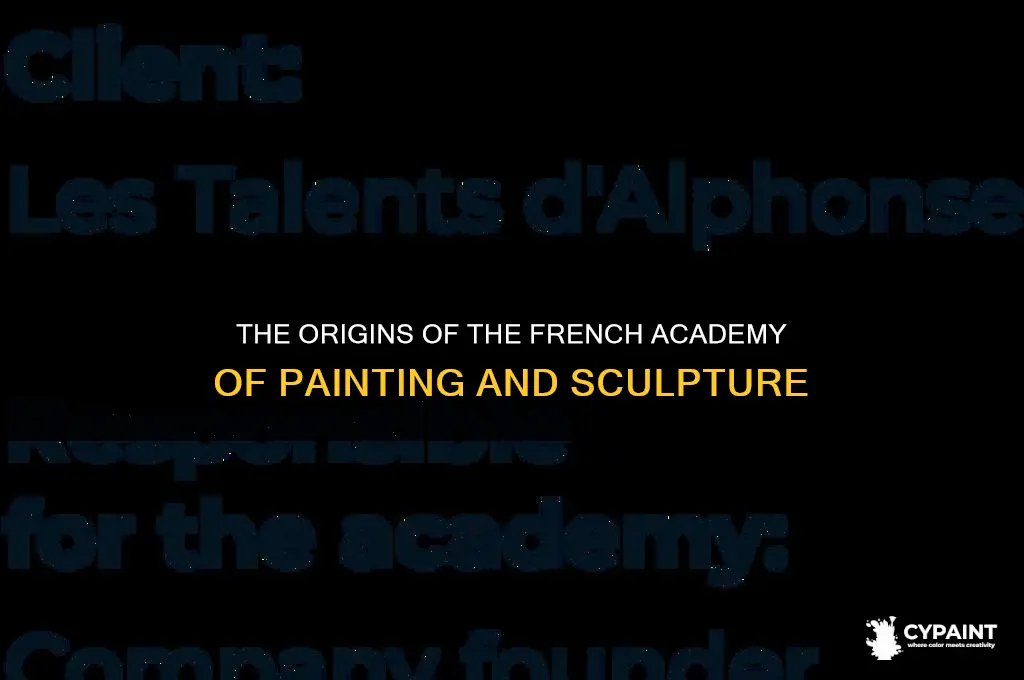 The Origins Of The French Academy Of Painting And Sculpture | CyPaint