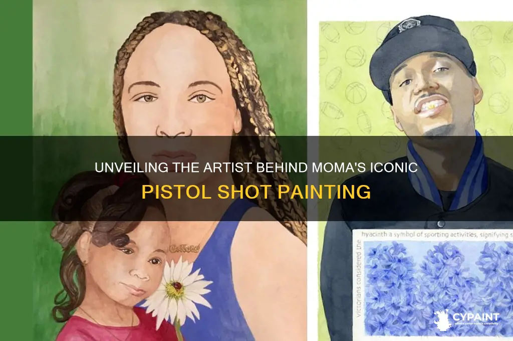 Unveiling The Artist Behind Moma's Iconic Pistol Shot Painting | CyPaint