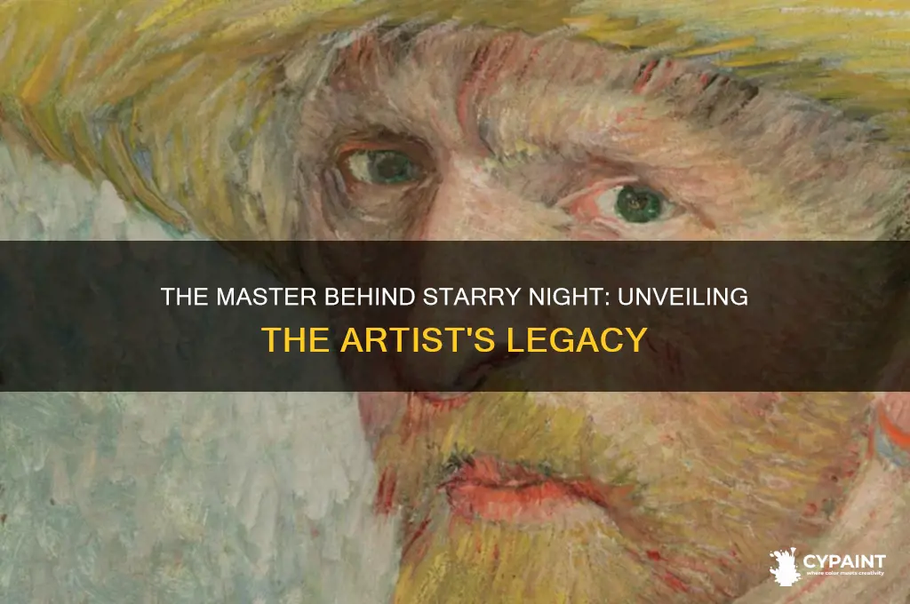 The Master Behind Starry Night: Unveiling The Artist's Legacy | CyPaint
