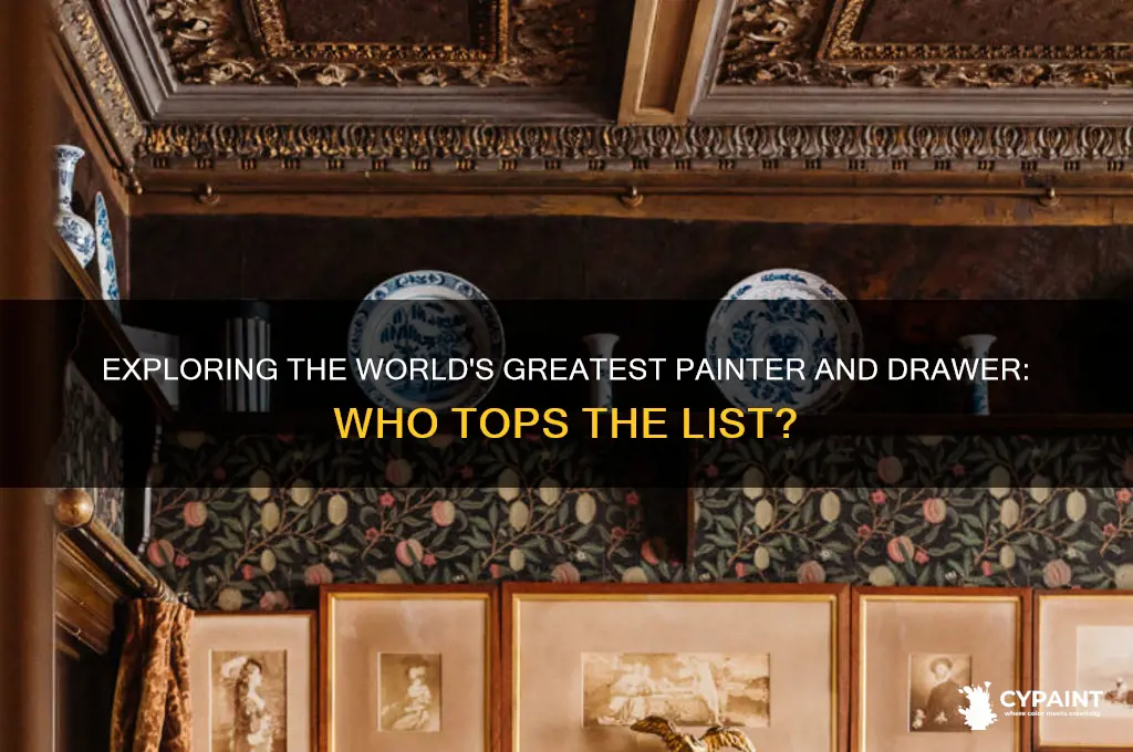 Exploring The World's Greatest Painter And Drawer: Who Tops The List ...