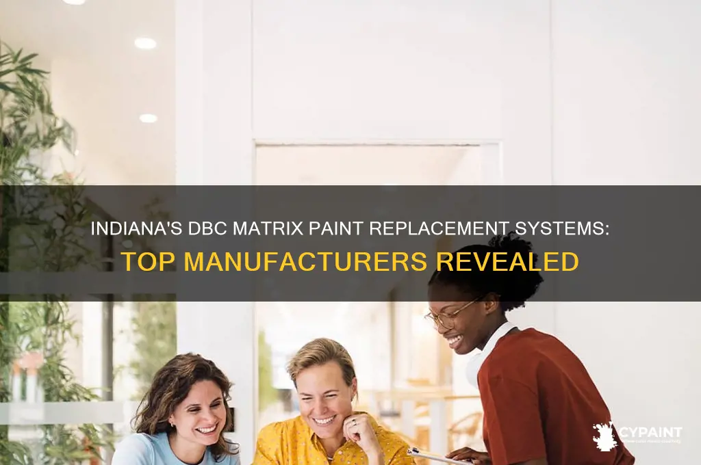 Indiana's Dbc Matrix Paint Replacement Systems: Top Manufacturers ...
