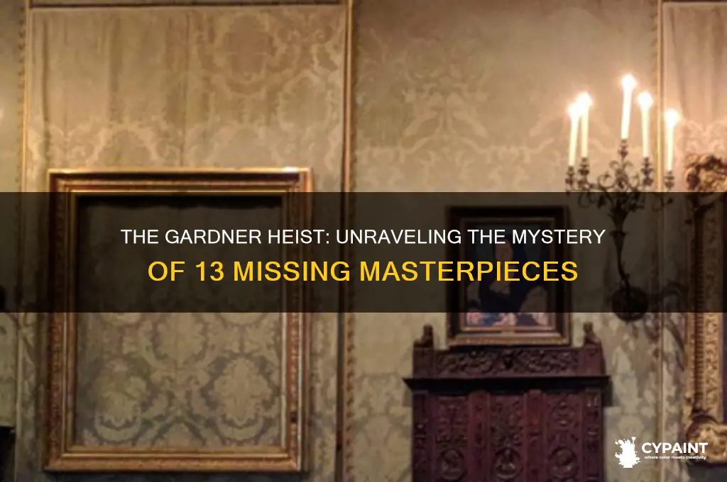 The Gardner Heist: Unraveling The Mystery Of 13 Missing Masterpieces ...