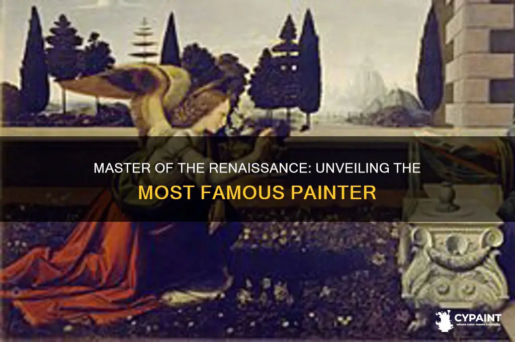 Master Of The Renaissance: Unveiling The Most Famous Painter | CyPaint