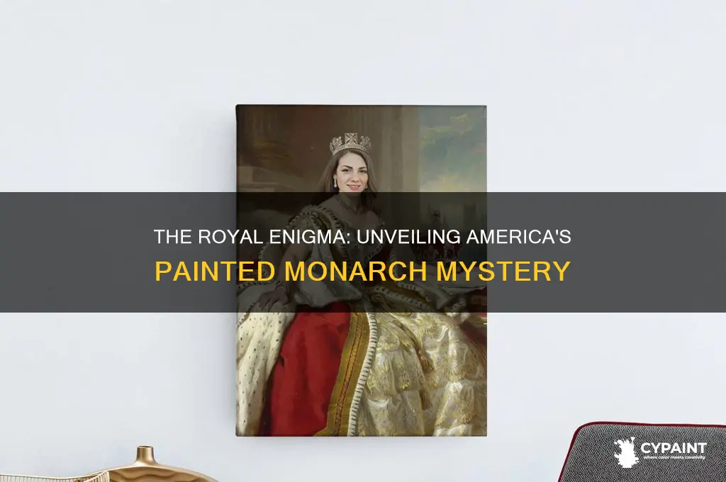 The Royal Enigma: Unveiling America's Painted Monarch Mystery | CyPaint