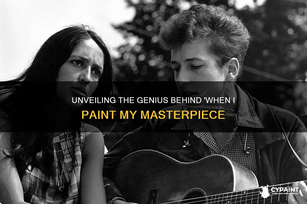 Unveiling The Genius Behind 'When I Paint My Masterpiece | CyPaint