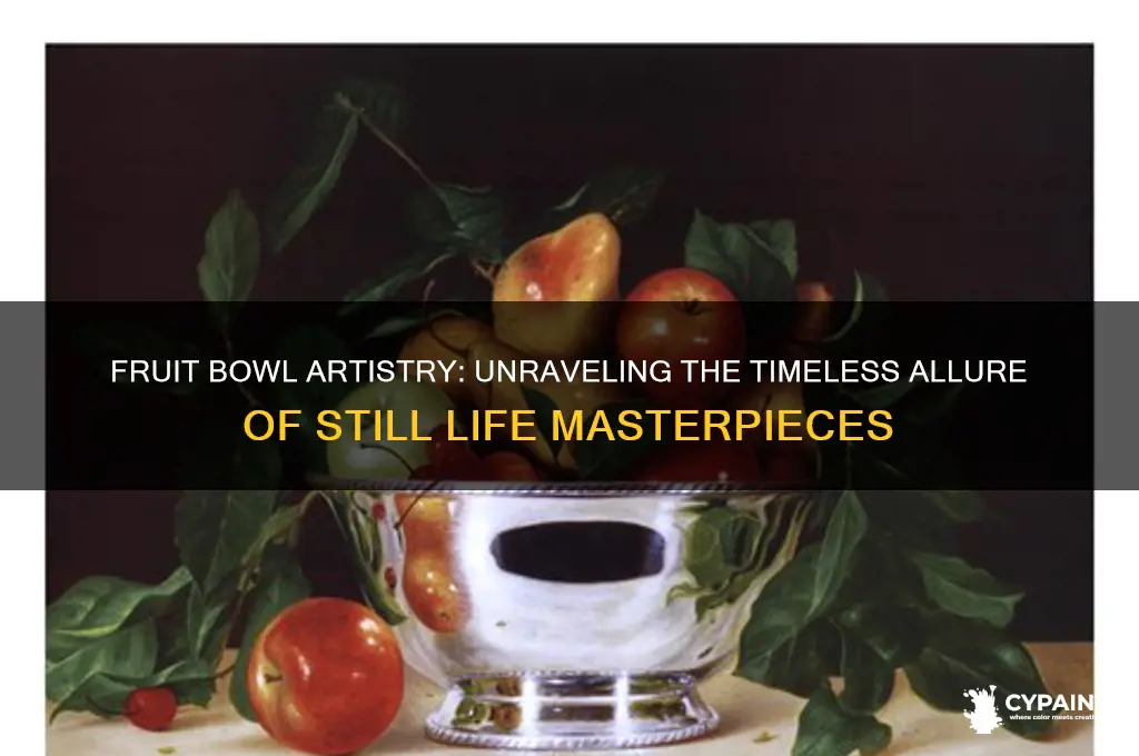 Fruit Bowl Artistry: Unraveling The Timeless Allure Of Still Life ...