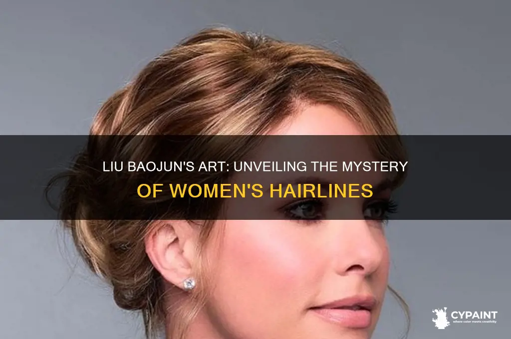 Liu Baojun's Art: Unveiling The Mystery Of Women's Hairlines | CyPaint
