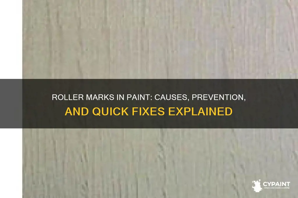 Roller Marks In Paint: Causes, Prevention, And Quick Fixes Explained ...