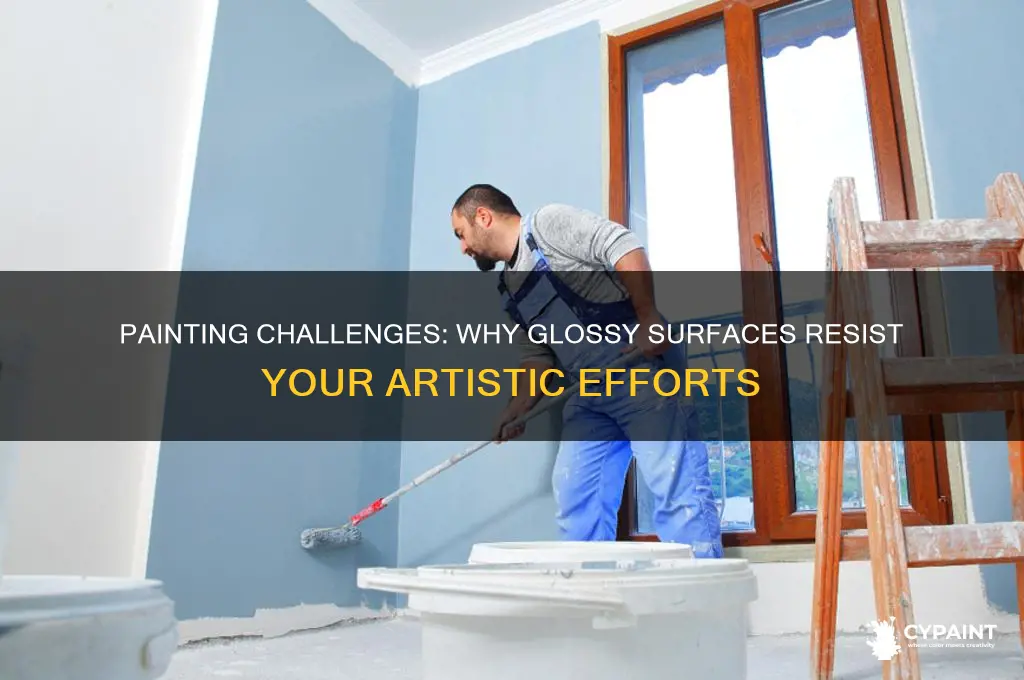 Painting Challenges: Why Glossy Surfaces Resist Your Artistic Efforts ...