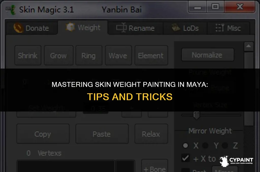 Mastering Skin Weight Painting In Maya: Tips And Tricks | CyPaint