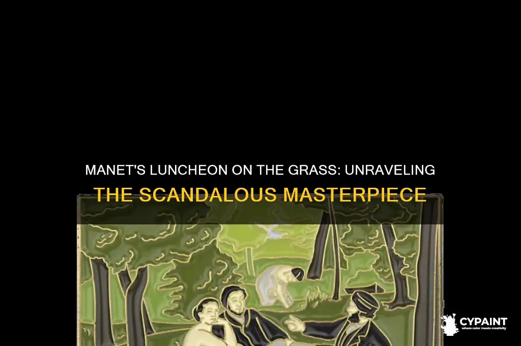 Manet's Luncheon On The Grass: Unraveling The Scandalous Masterpiece ...