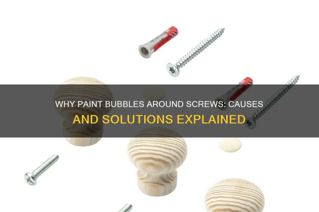 Why Paint Bubbles Around Screws: Causes And Solutions Explained | CyPaint
