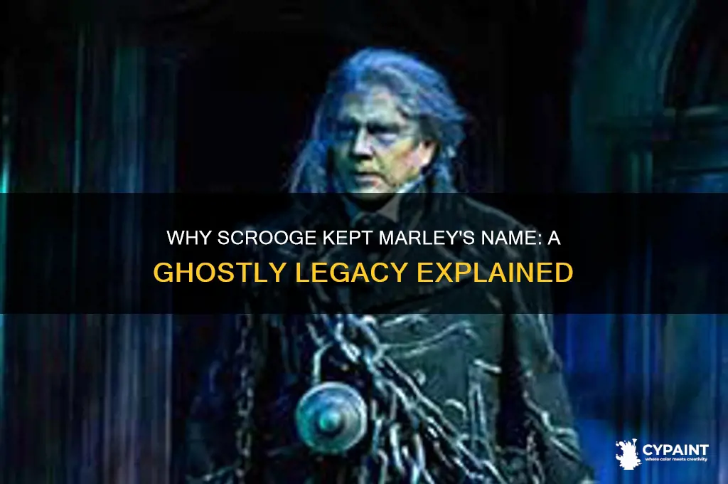 Why Scrooge Kept Marley's Name: A Ghostly Legacy Explained | CyPaint