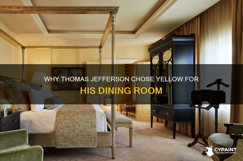 Why Thomas Jefferson Chose Yellow For His Dining Room | CyPaint