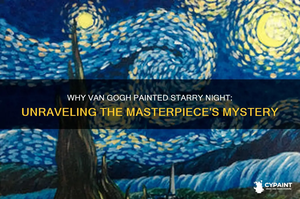 Why Van Gogh Painted Starry Night: Unraveling The Masterpiece's Mystery ...