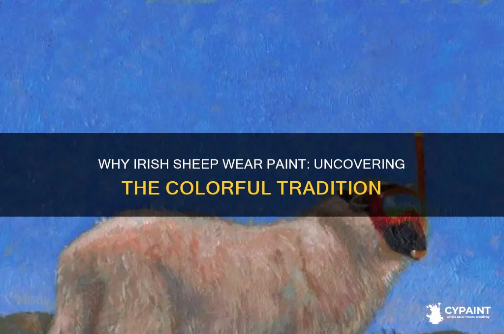 Why Irish Sheep Wear Paint: Uncovering The Colorful Tradition | CyPaint
