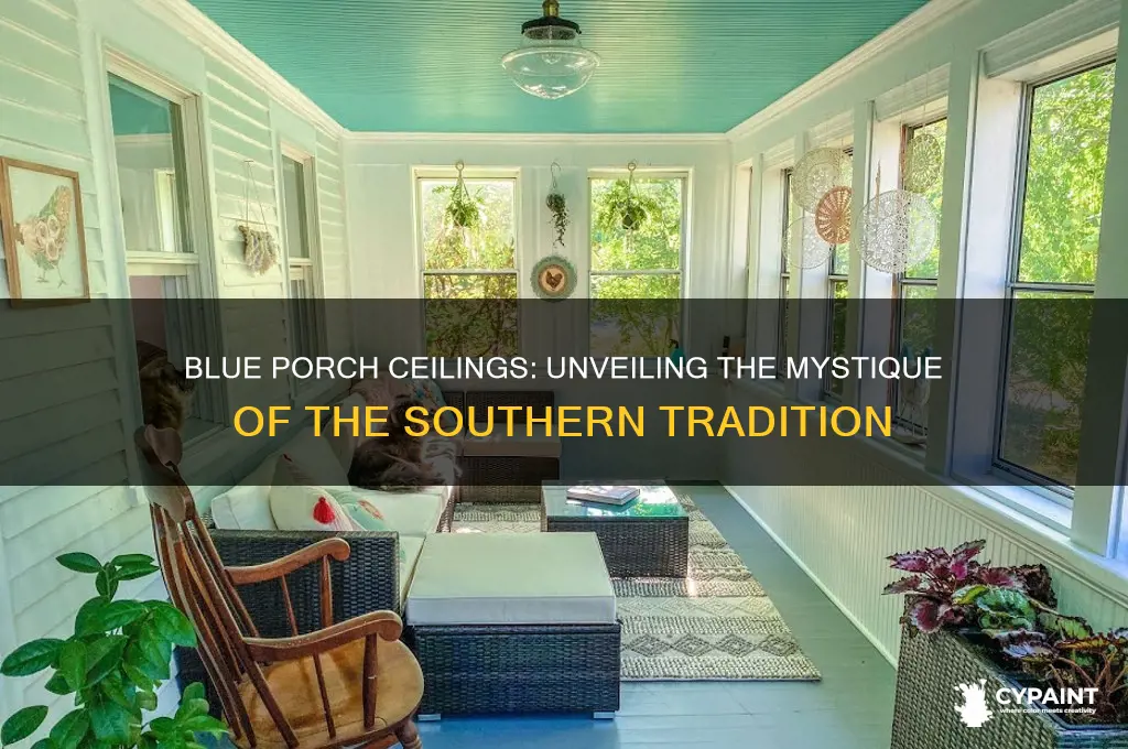 Blue Porch Ceilings: Unveiling The Mystique Of The Southern Tradition ...