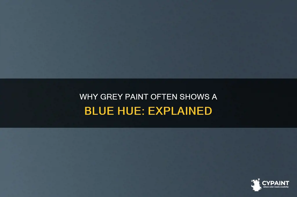 Why Grey Paint Often Shows A Blue Hue: Explained | CyPaint