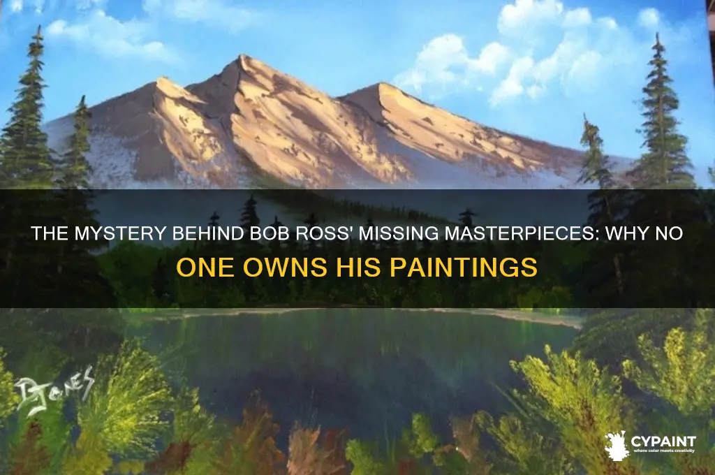 The Mystery Behind Bob Ross' Missing Masterpieces: Why No One Owns His ...