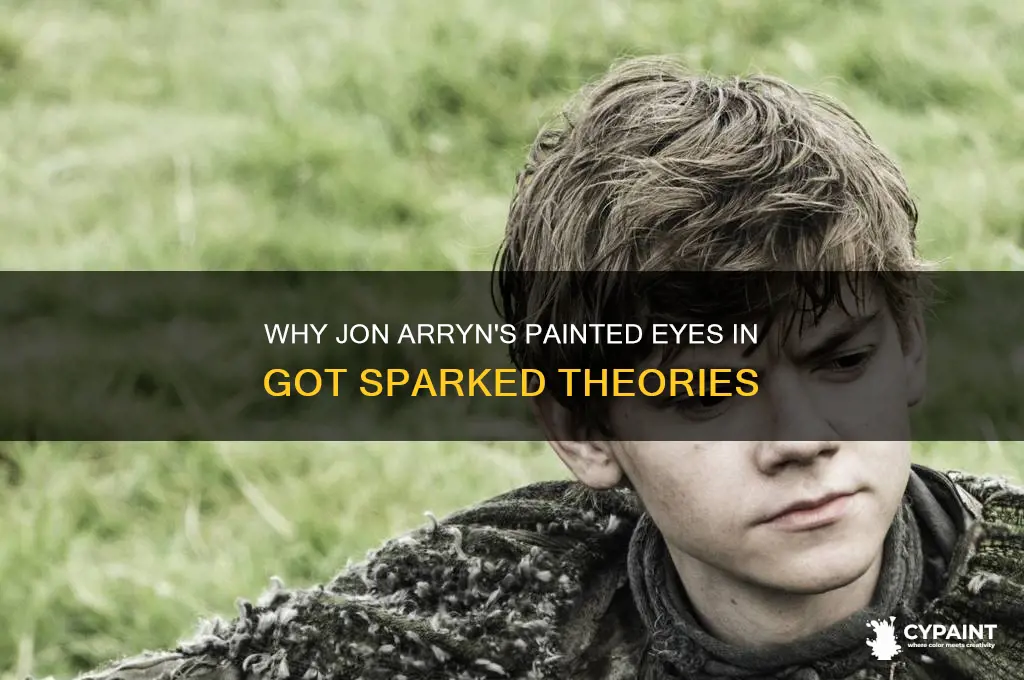Why Jon Arryn's Painted Eyes In Got Sparked Theories | CyPaint