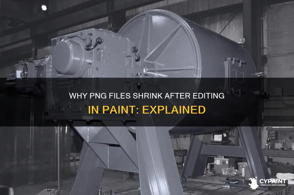 Why Png Files Shrink After Editing In Paint: Explained | CyPaint
